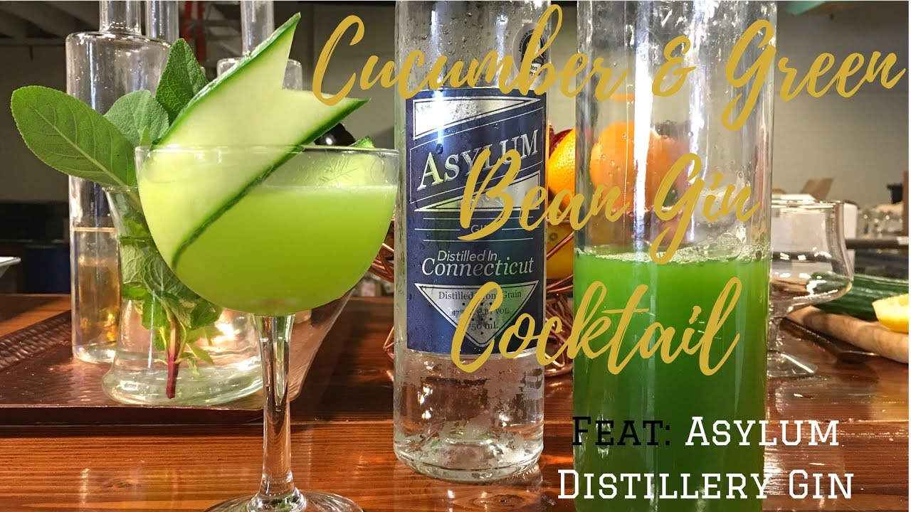 Summer Body Cucumber & Green Bean Cocktail With Asylum Gin - YouTube