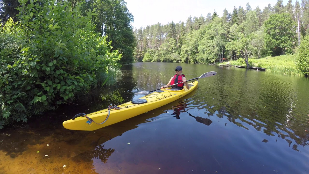 Tidan river , Sweden - YouTube