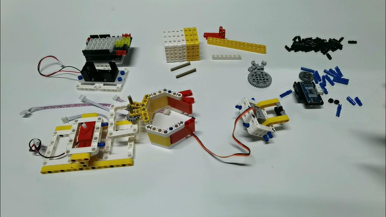 Building Block DIY Programming Kit for Arduino Lesson 6: Robot Crab - YouTube