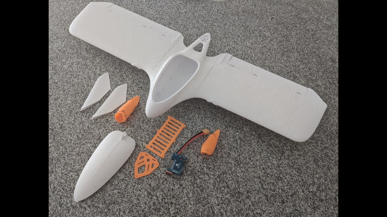 MiniHawk VTOL Build Sequence 1 - YouTube