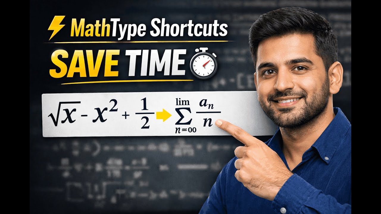 MathType Shortcut Keys | Most Useful Short Keys for VU Students | Save ...