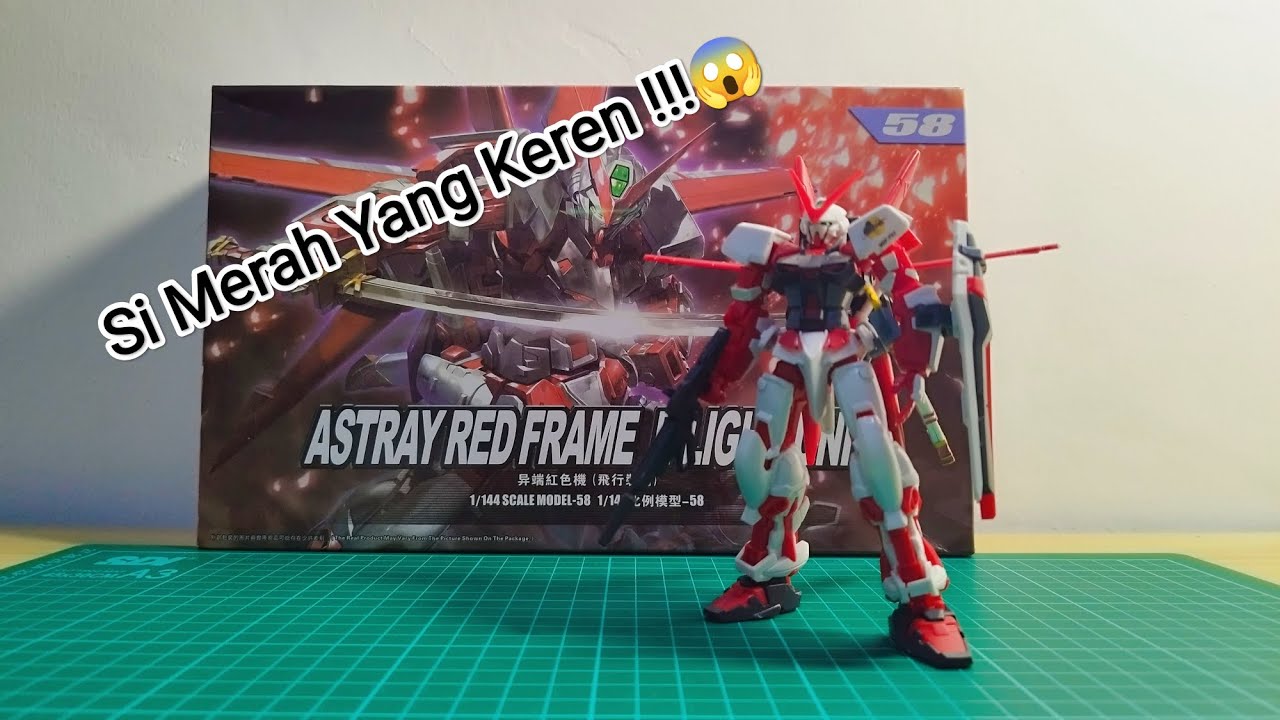 Review HG 1/144 Gundam Astray Red Frame Bootleg - YouTube