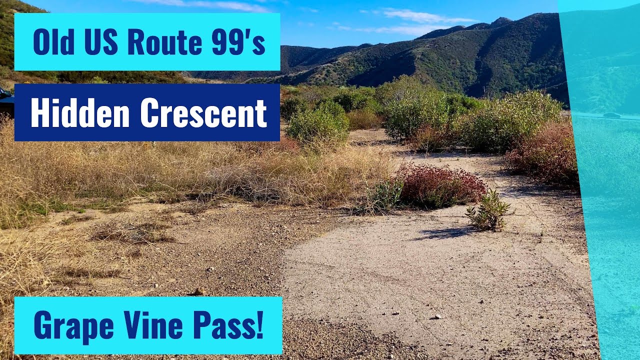 Old US Route 99 - The Hidden Crescent! - YouTube