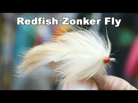 Redfish Zonker Fly Tying Tutorial (Learn How To Tie This 1-Piece Fly Fast) - YouTube