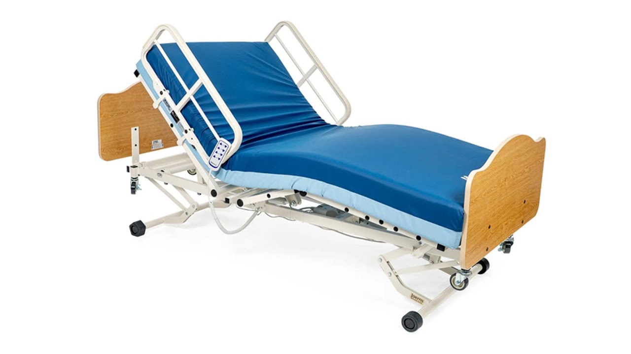 Joerns WeCare Full-Electric Bed Installation - YouTube