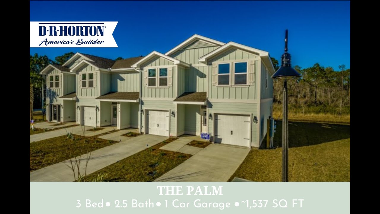 D.R. Horton - Palm Floorplan Walkthrough - YouTube