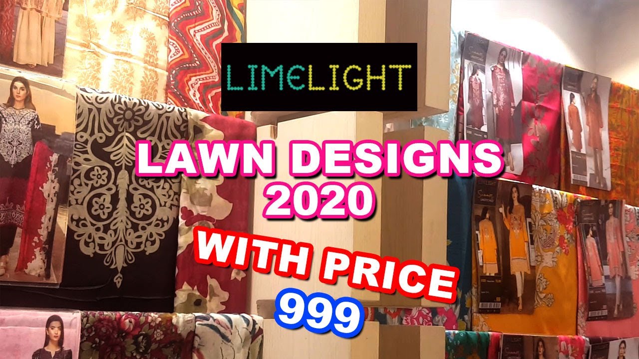 Limelight Summer Collection 2020 with Price | Limelight Lawn Collection ...