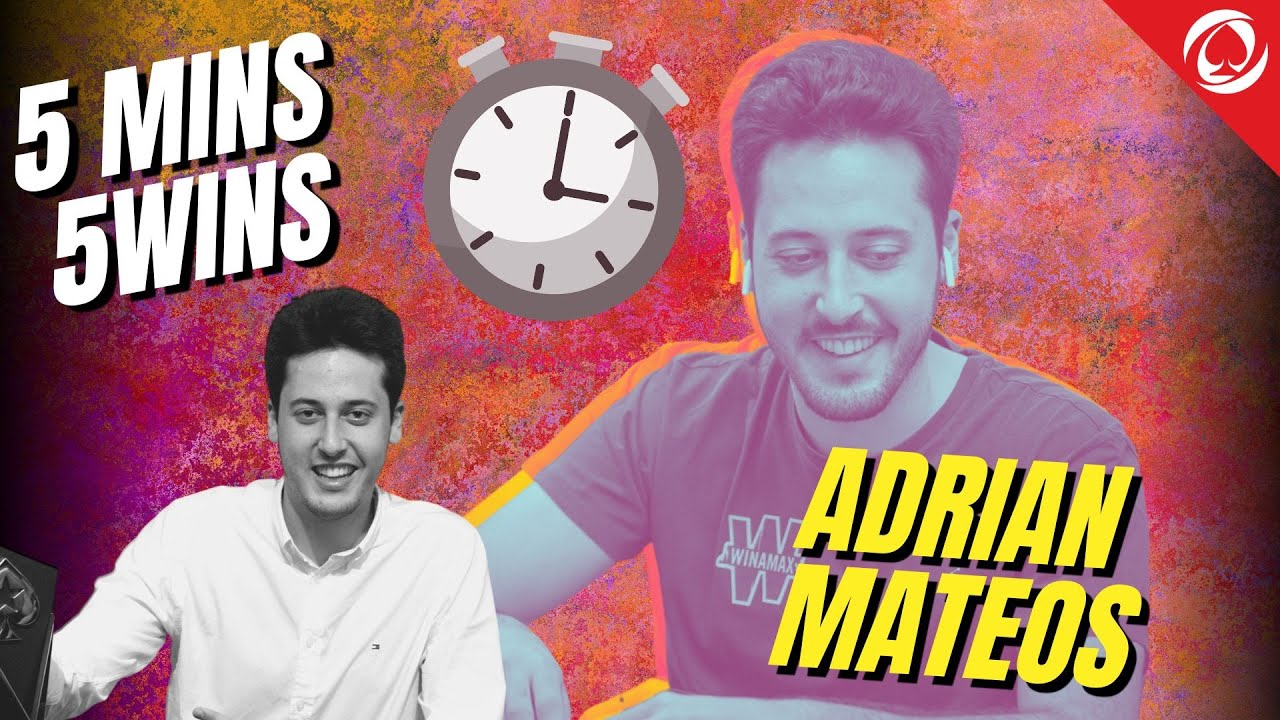 $1MIL WIN At 21 YEARS OLD?! | 5 MINS, 5 WINS | Adrian Mateos | Videos ...