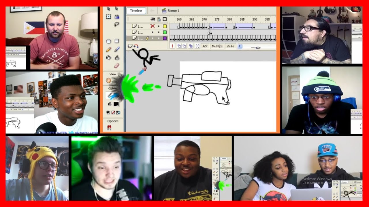 Animator vs. Animation (original) REACTION MASHUP - YouTube