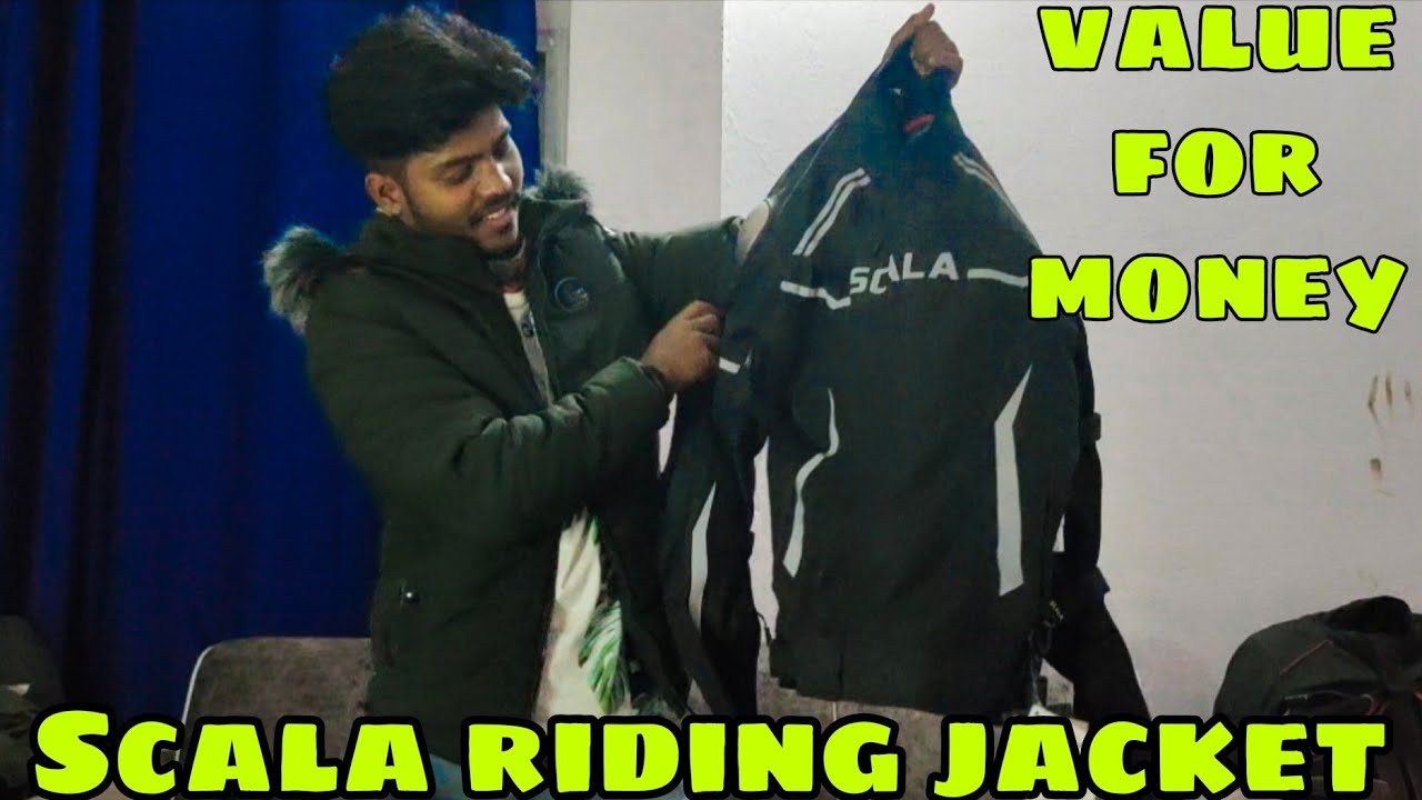 Bought A New Riding Jacket // Scala Thunder Riding Jacket // Value for ...