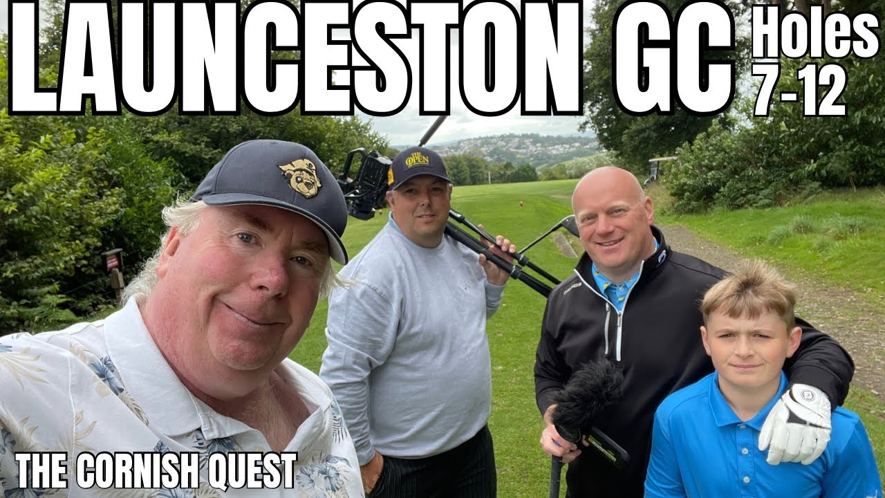 LAUNCESTON Golf Club Holes 7 - 12 The Cornish Quest - YouTube