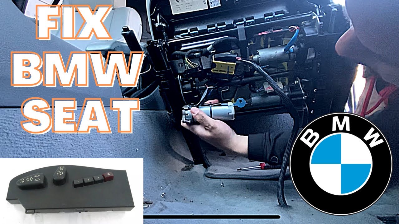 How to Replace a BMW E46 Seat Switch and Motor 323Ci 325Ci M6 645Ci ...