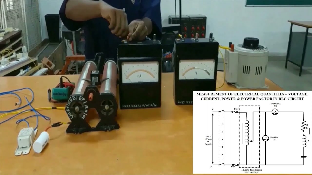 Measurement of electrical quantities – voltage, current, power & power ...