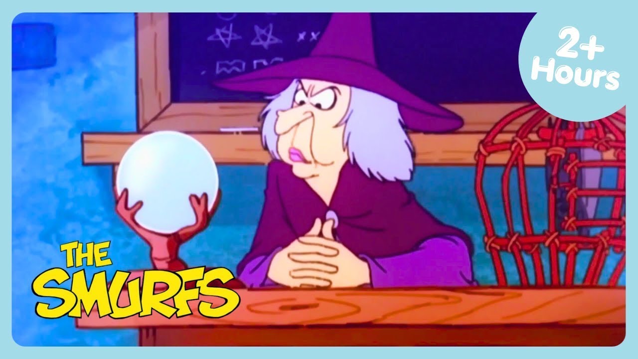 The Littlest Witch 🧙‍♀️| The Smurfs Classic Animated Compilation for ...