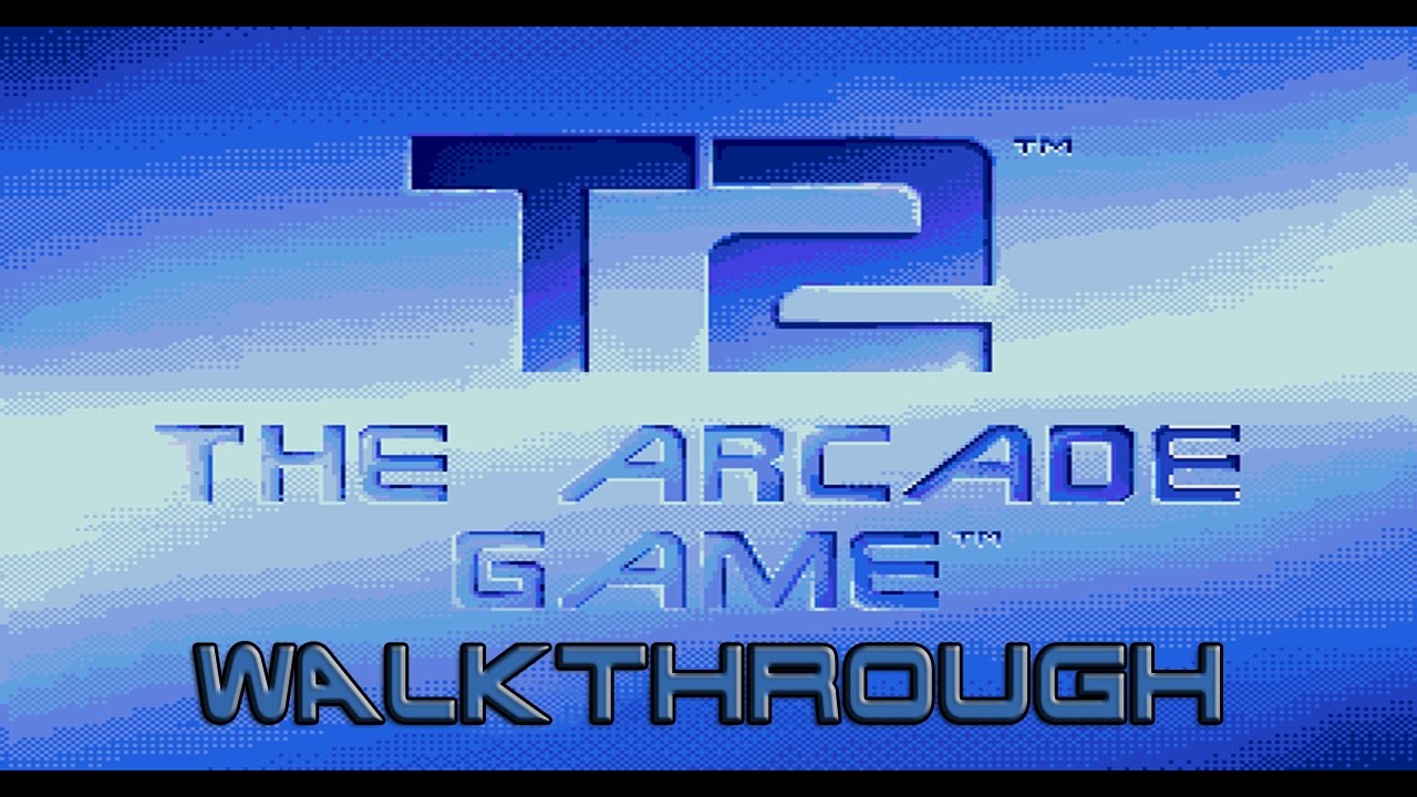 T2 Arcade Game Walkthrough Sega Genesis - YouTube