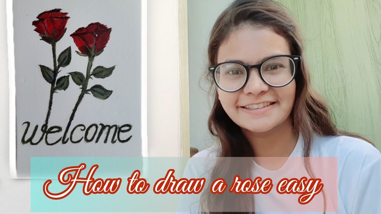 How To Draw Realistic Rose || Drawing Tutorial - YouTube
