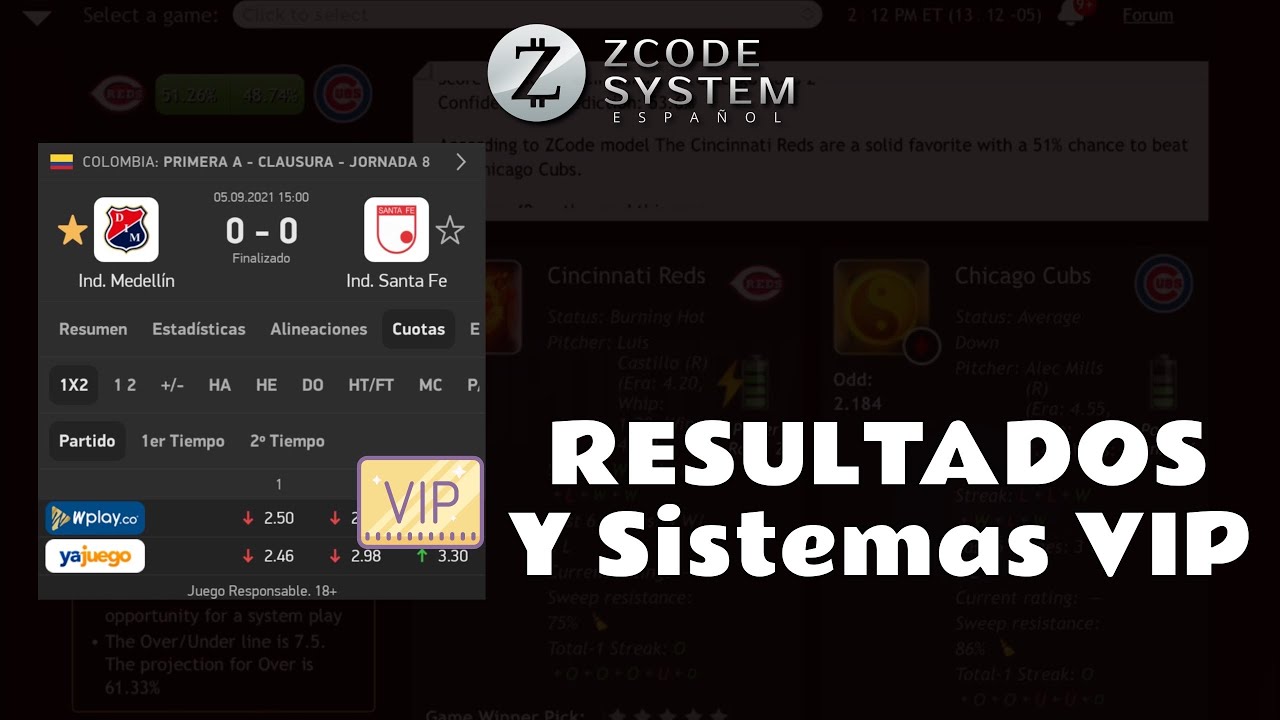 Sistemas VIP de expertos Zcode - ¡Ganando cuotones! - Resultado VIP 🏆 ...