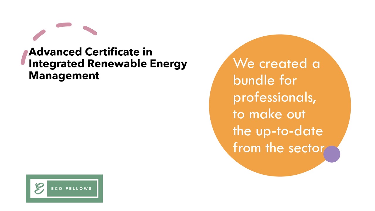 Advanced Certificate in Energy Management - YouTube