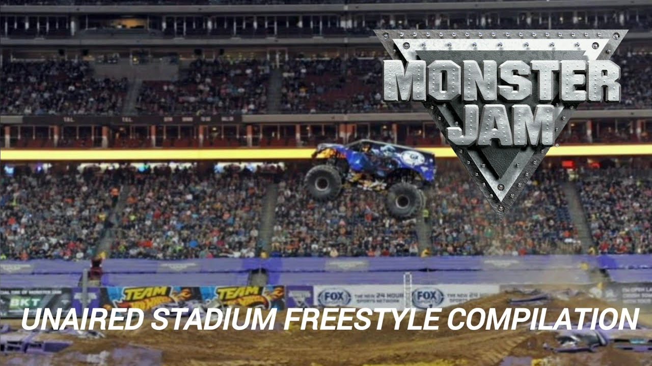 Monster Jam Unaired Stadium Freestyle Compilation [PART 3] #monsterjam ...