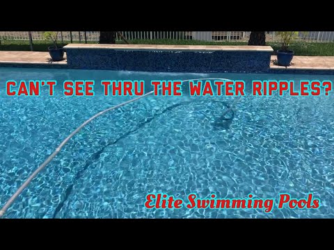 How to Disperse Water Ripples in a Pool | Pool Cleaning Pro Tip - YouTube