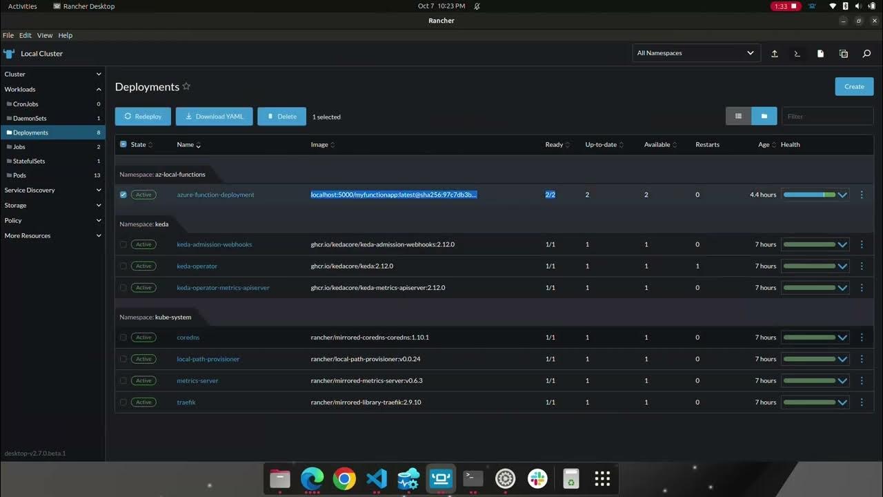 Azure Functions with Docker, Helm, Skaffold and KEDA: A Local Dev Guide - YouTube