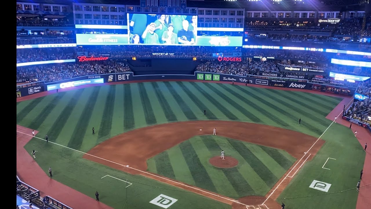 “OK, Blue Jays” The Toronto Blue Jays Fight Song LIVE At Rogers Centre ...