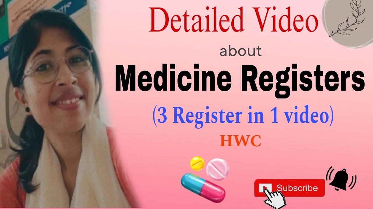 Medicine Stock Register||Expired Medicine Register||Stock out Medicine ...