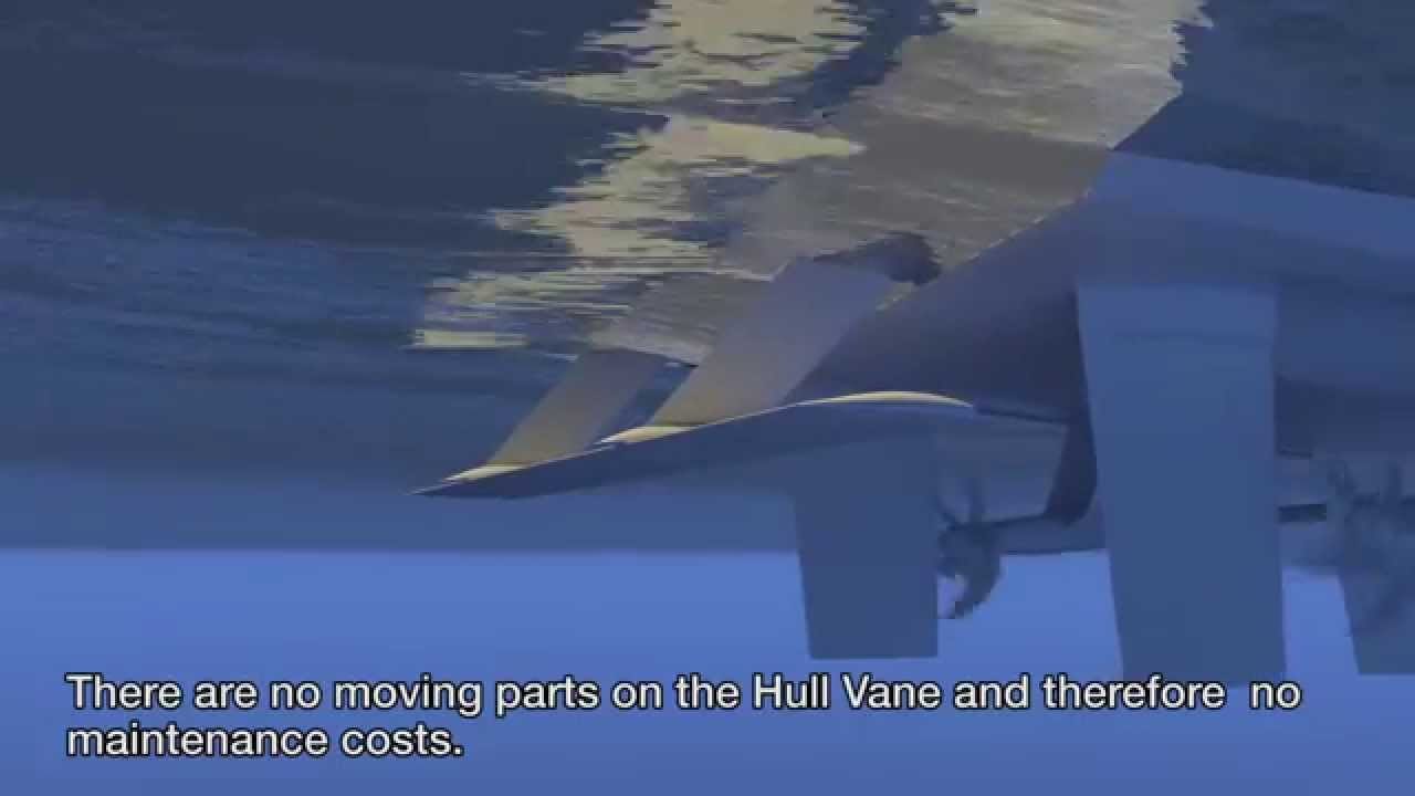Hull Vane - Fuel Saving Foils - YouTube