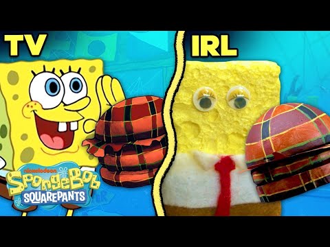 The PRETTY PATTY IRL! 🍔 | SpongeBob