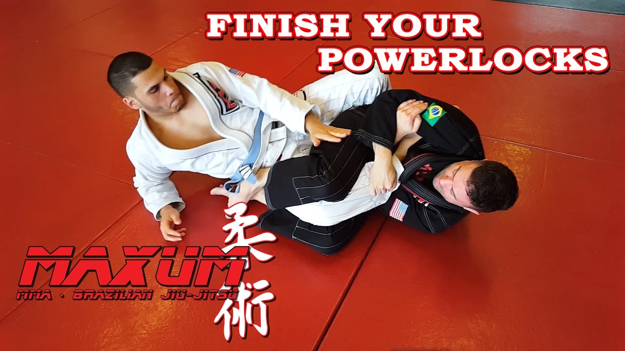 Power Lock for Brazilian Jiu Jitsu or MMA - YouTube