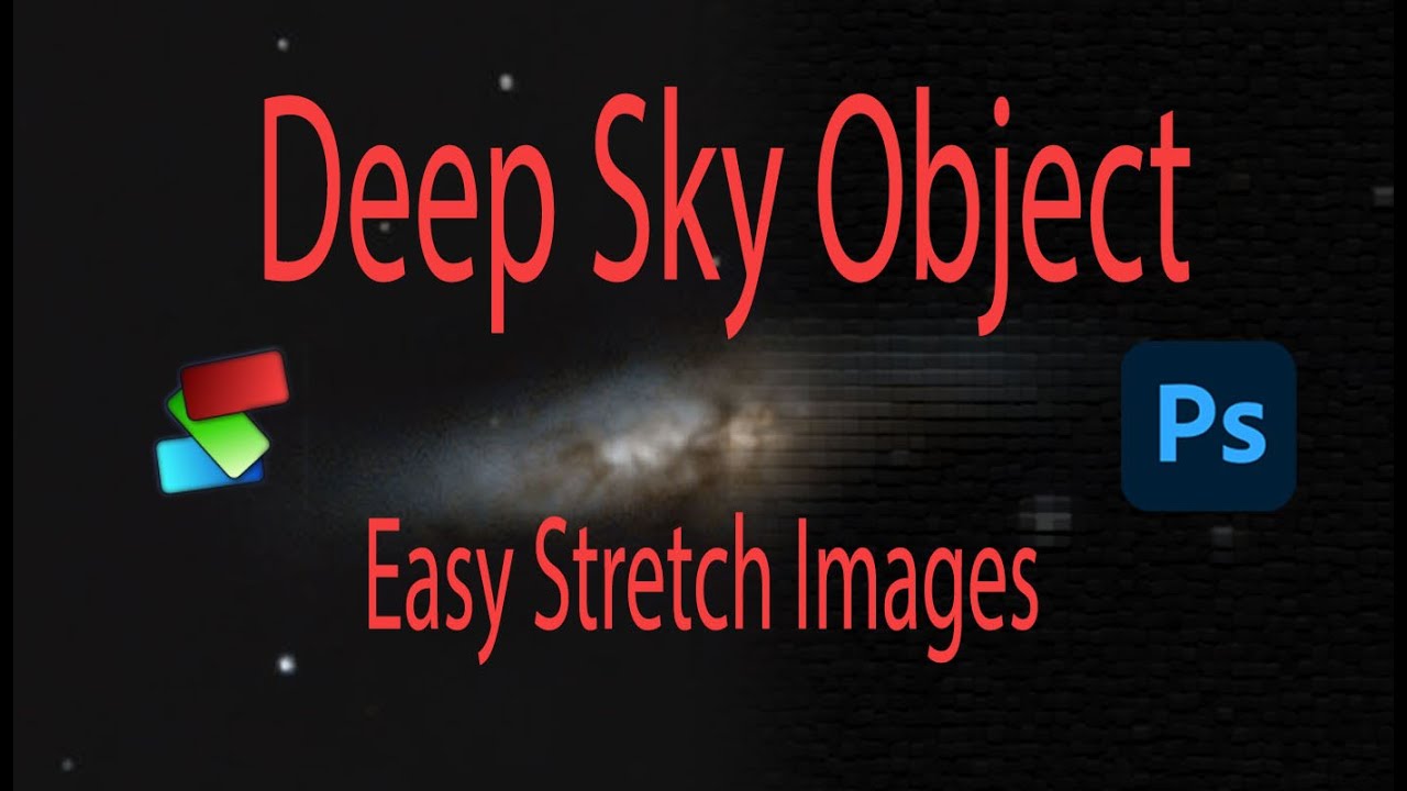 Easy Stretch Astro Images using Deep Sky Stacker and Photoshop - YouTube