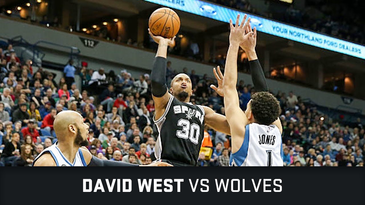 David West Highlights: 13 pts vs Wolves (23.12.2015) - YouTube