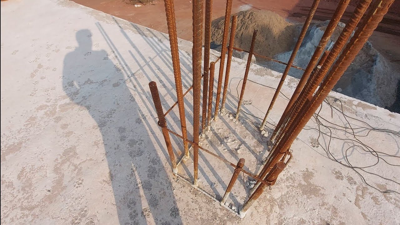 Column Rod Design For 30 feet span distance monalisa - YouTube