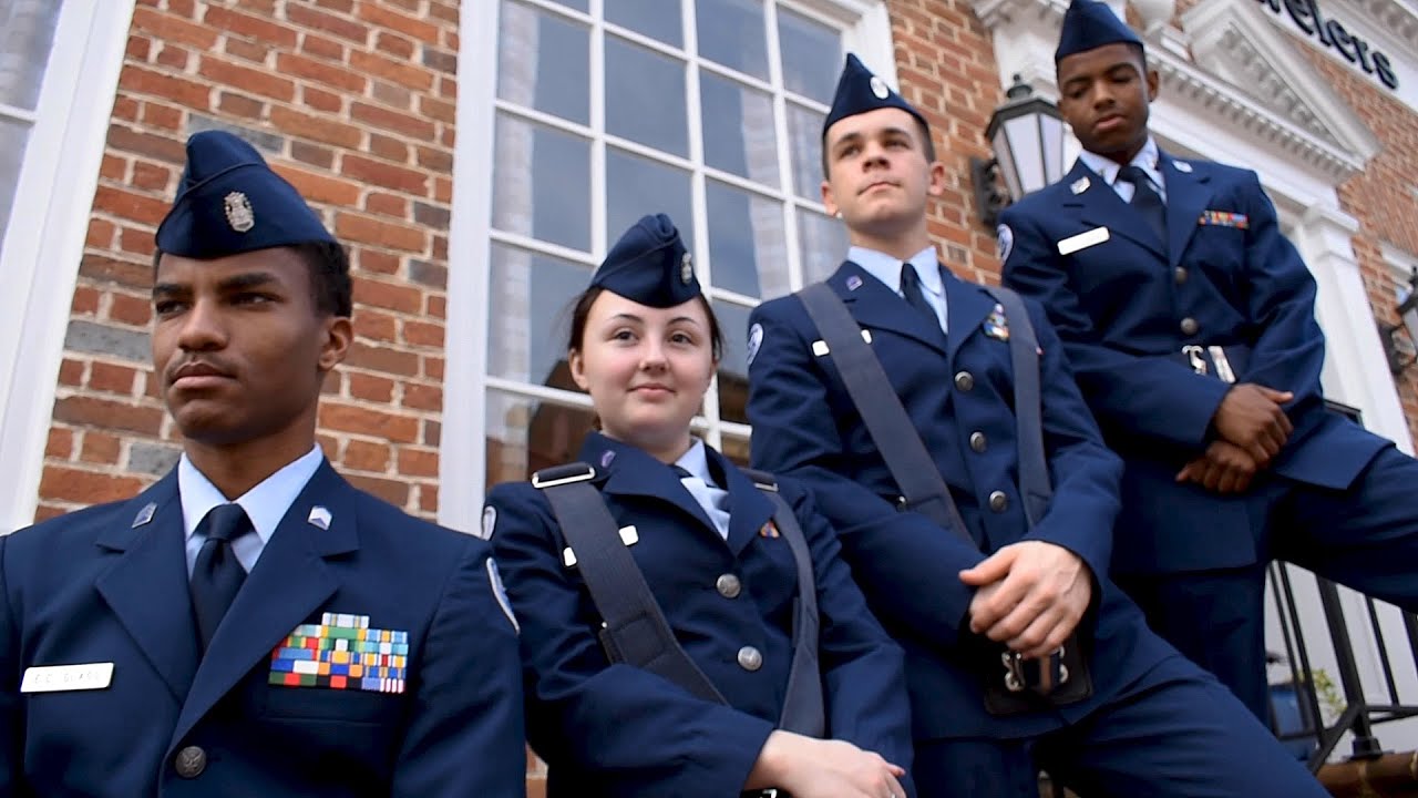 Air Force JROTC - E. C. Glass High School - YouTube