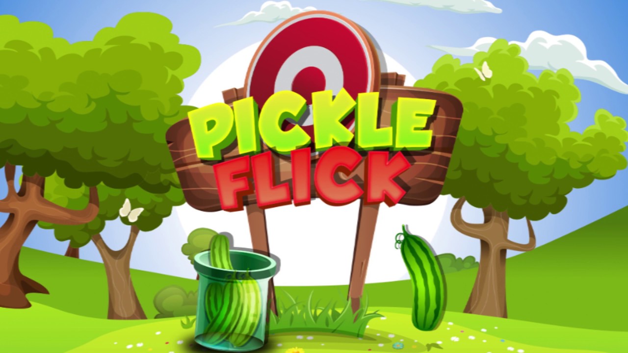 Busy Games - Pickle Flick - Mobile Game - Game Play Sneak Peek - YouTube