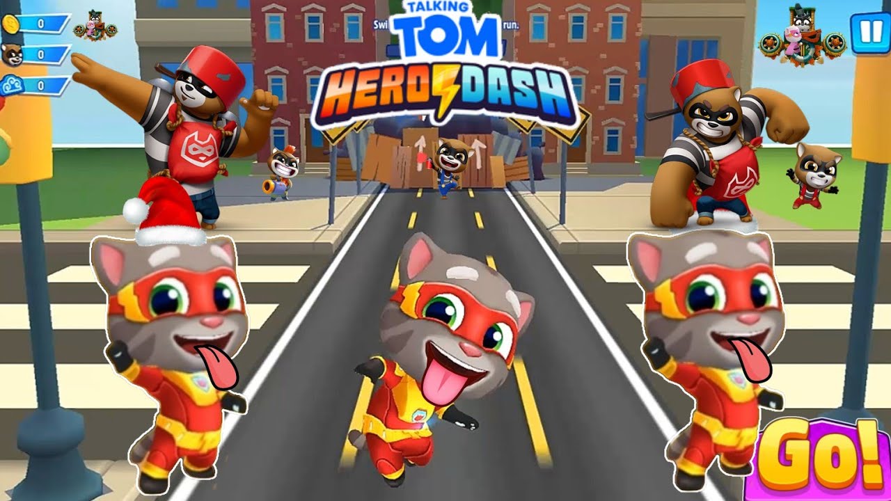 TALKING TOM GOLD RUN SPECIAL EVENTS 4 MISSION COMPLETE TOM AND OBSTACLE ...