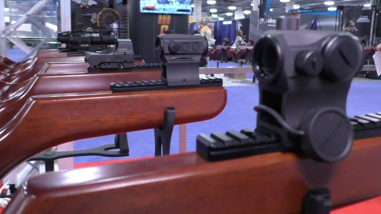 Holosun Solar Powered Optics: SHOT Show 2015 - YouTube