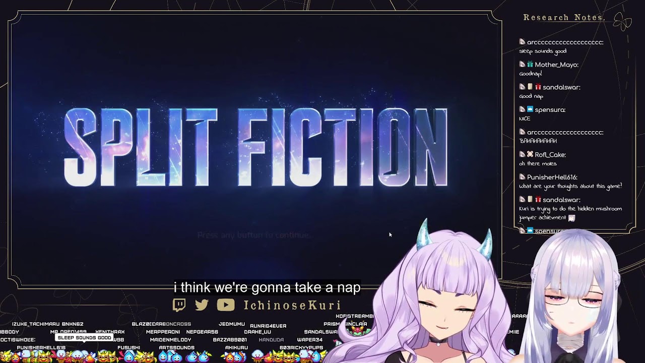 🌰Split Lives, Split Fiction [Mute] - YouTube