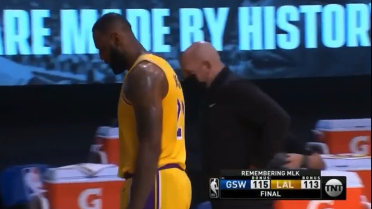 Lebron James WALK-OUT after missing the GAME-WINNING SHOT - YouTube