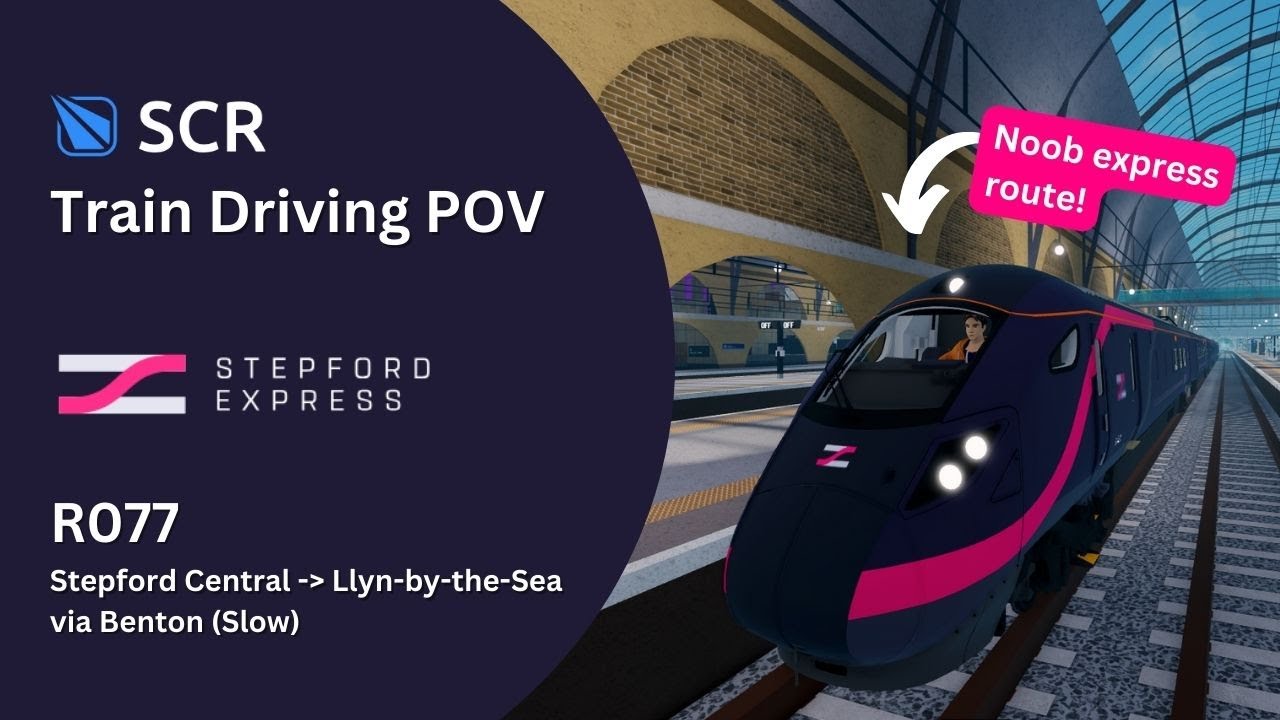 SCR POV Driving Episode 28: Class 801 from Stepford Central to Llyn-by ...