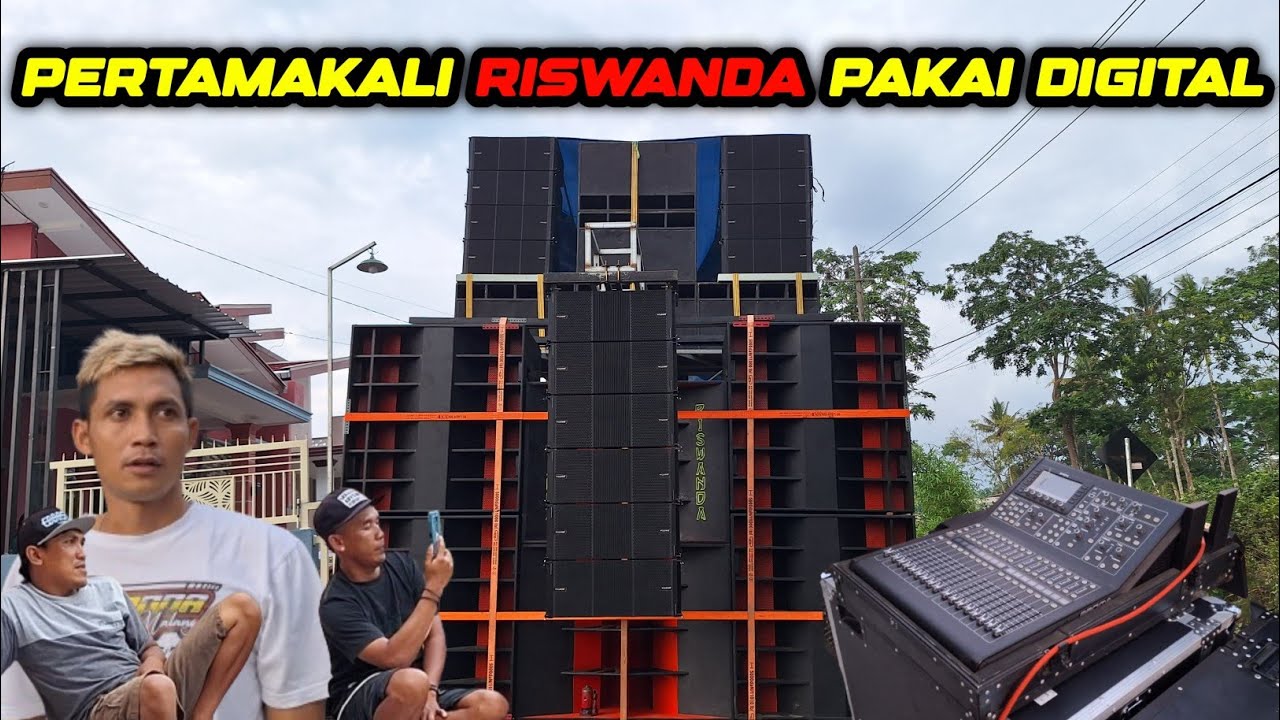 RISWANDA AKAN CEK SOUND DENGAN SPEK YANG BELUM PERNAH DI PAKAI. - YouTube