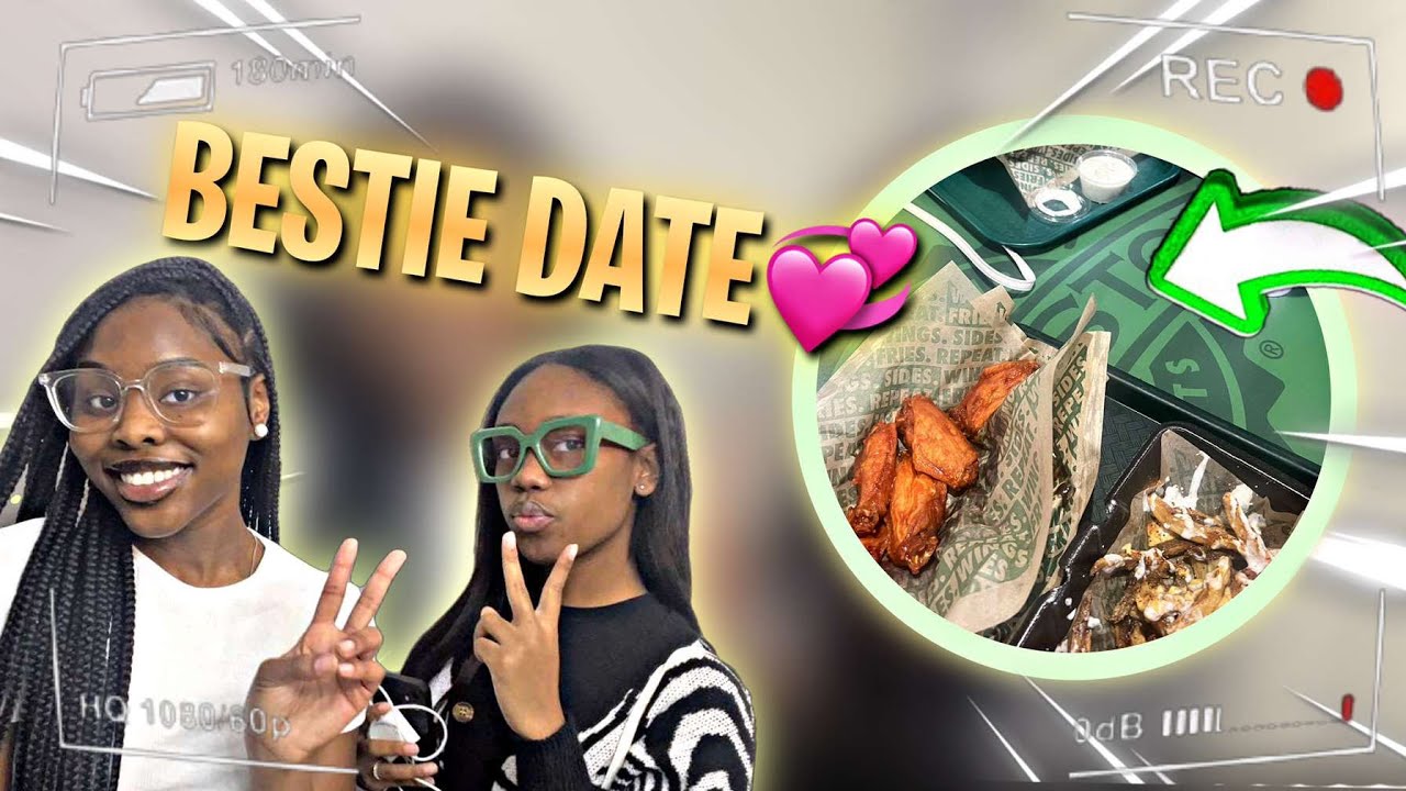 Bestie date👯‍♀️/ Mini vlog | We got locked out of Wingstop 😦 - YouTube