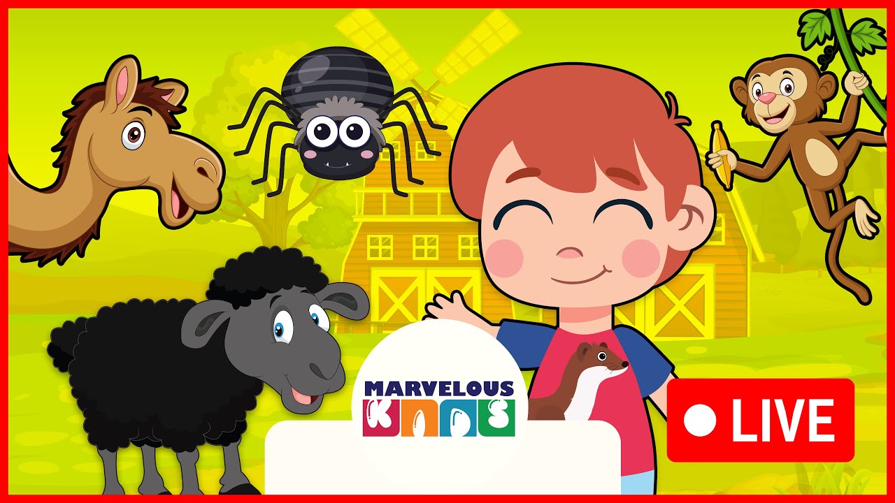 Nursery Rhymes Livestream - Kids Songs and Nursery Rhymes - Marvelous ...