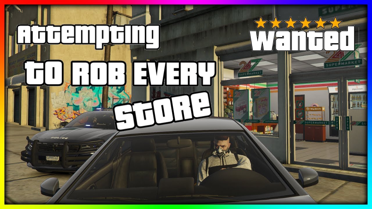 I Attempted To Rob EVERY Store In GTA RP - YouTube