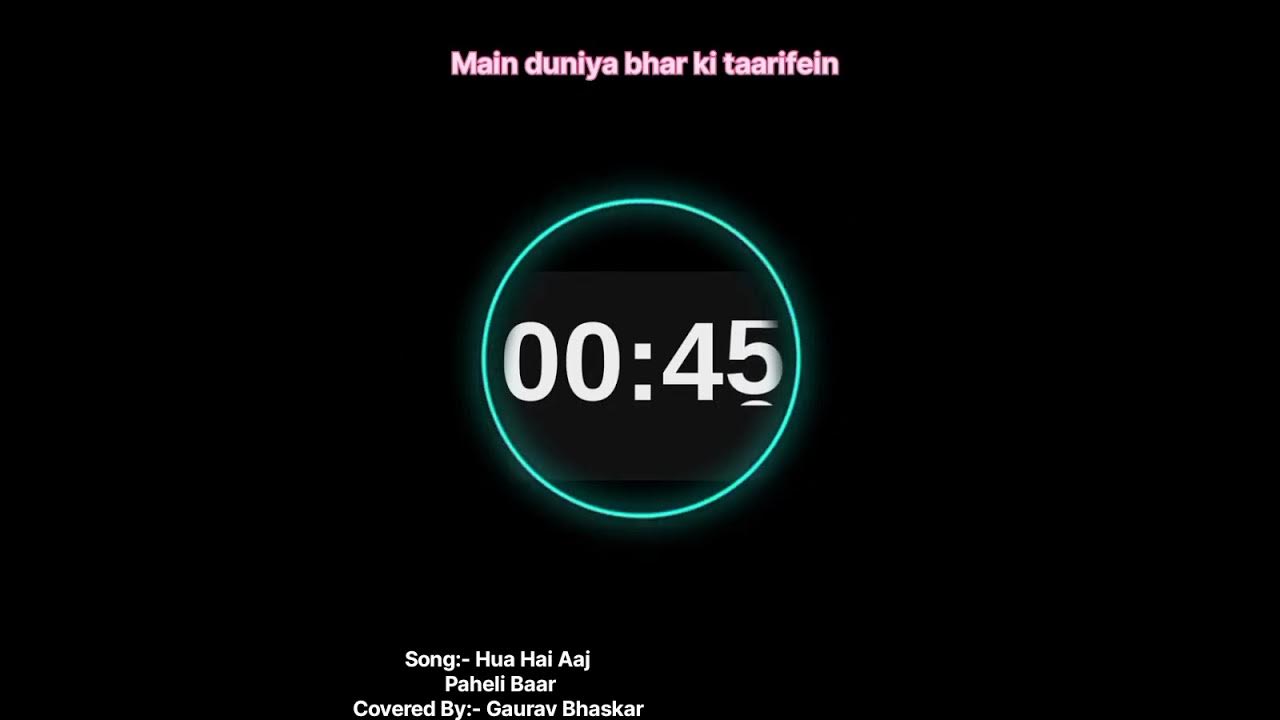 Hua Hai Aaj Paheli Baar Song | Armaan Malik | Covered By Gaurav Bhaskar ... Hua Hai Aaj Paheli Baar Song | Armaan Malik | Covered By Gaurav Bhaskar ...