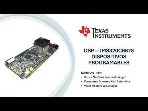 Características generales del TMS320C6678 | TI | DSP - YouTube