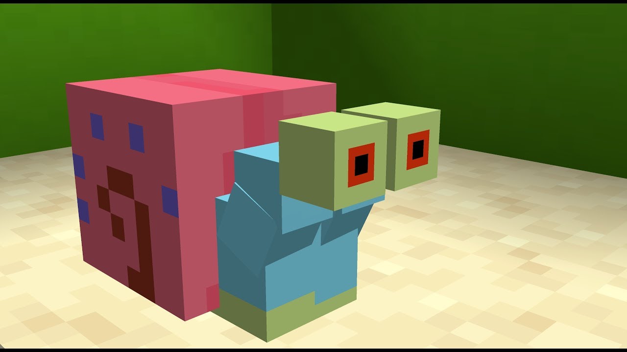 I Made Gary The Snail in MINECRAFT (1.15 Datapack) - YouTube