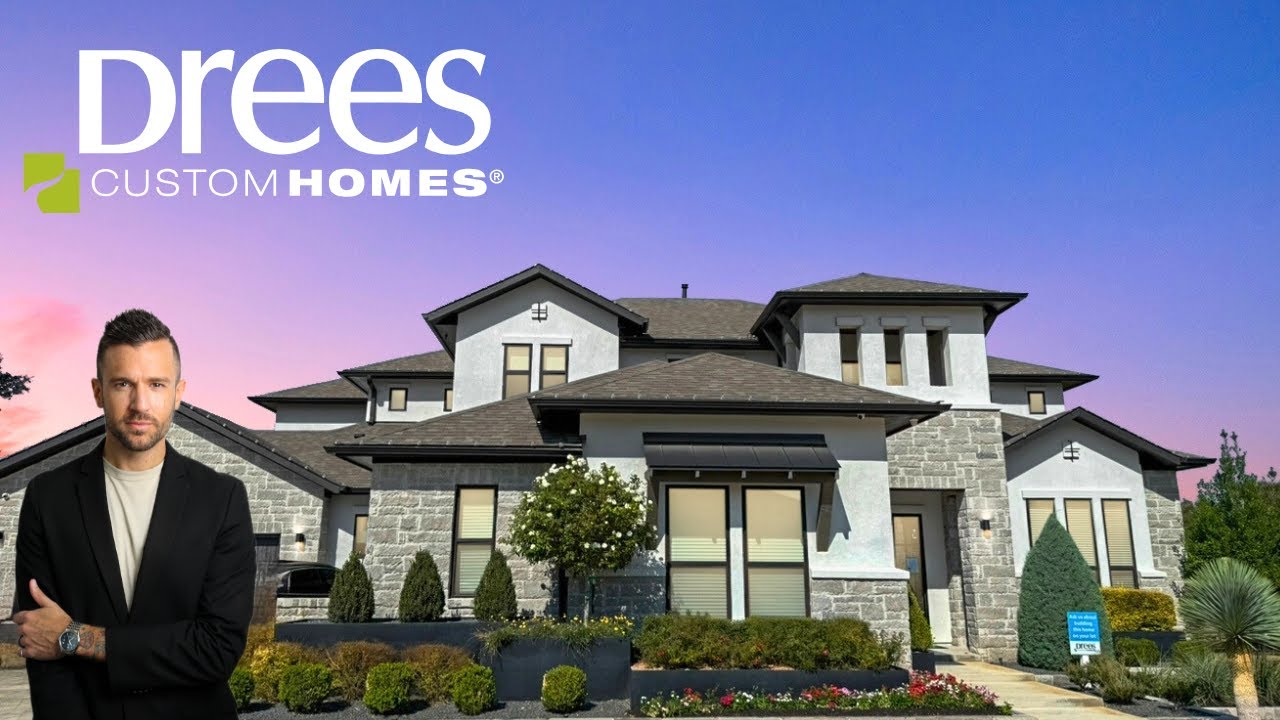 Drees Custom Homes | AMAZING Lynmar ll Model Tour | Liberty Hill, TX ...