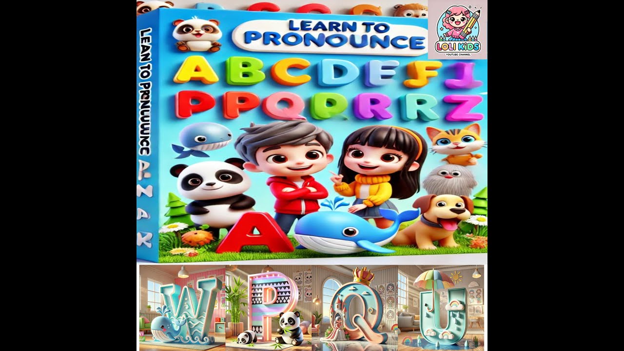 ABC / A-Z 26 Letters / Learn The ABCs / with beautiful 3D illustrations ...