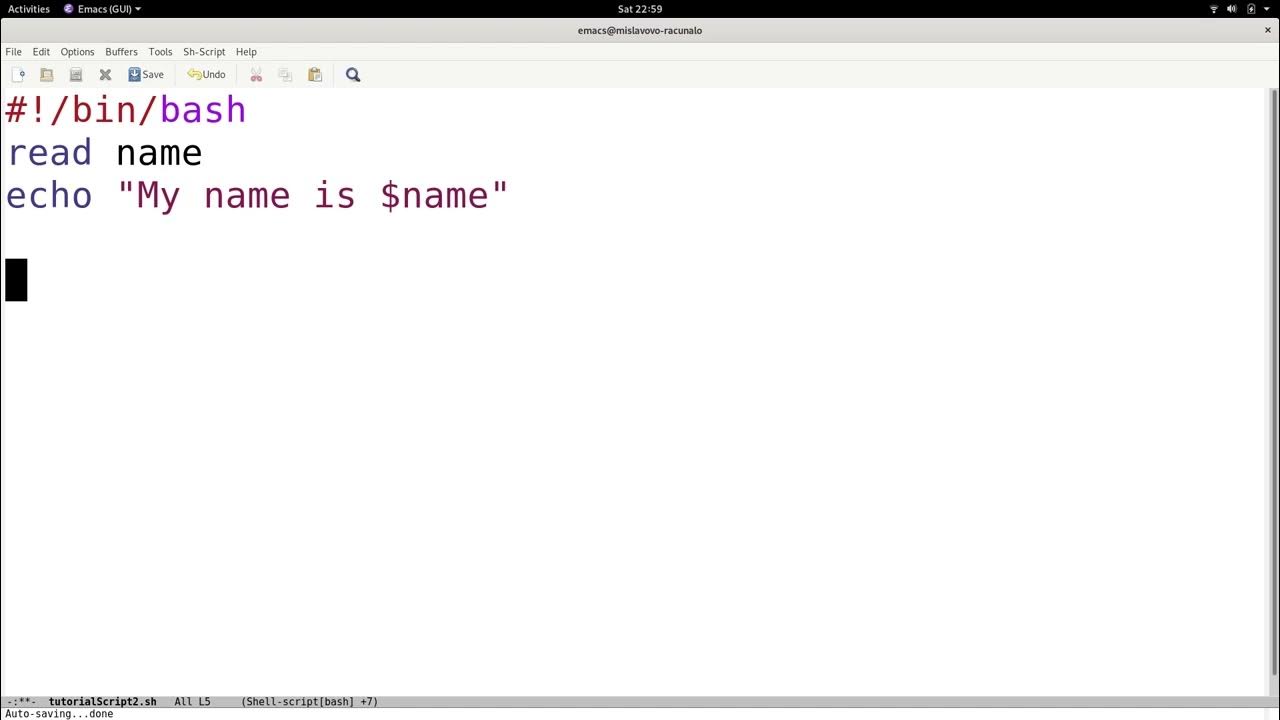 Linux Tutorial Series - 196 - Things I never used in shell scripting ...